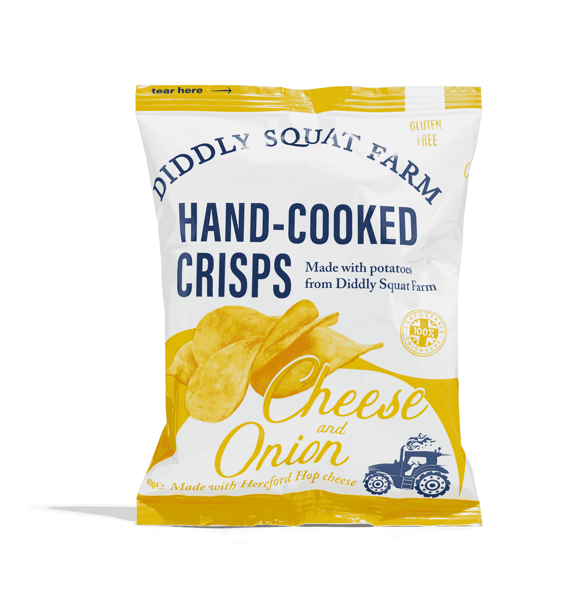 Box X 24 of Diddly Squat Farm Hand Cooked Crisps – Diddly Squat Farm Shop