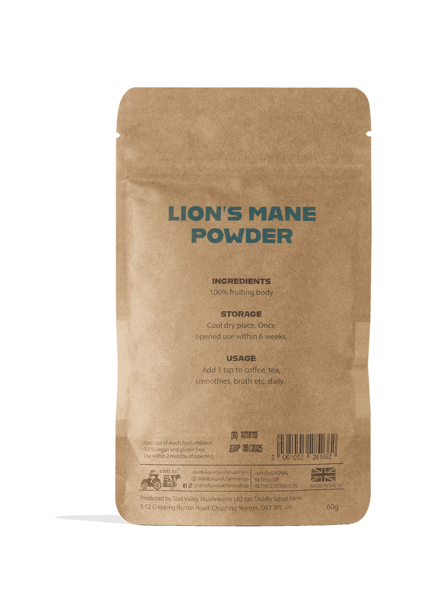 Lion’s Mane Powder – Diddly Squat Farm Shop